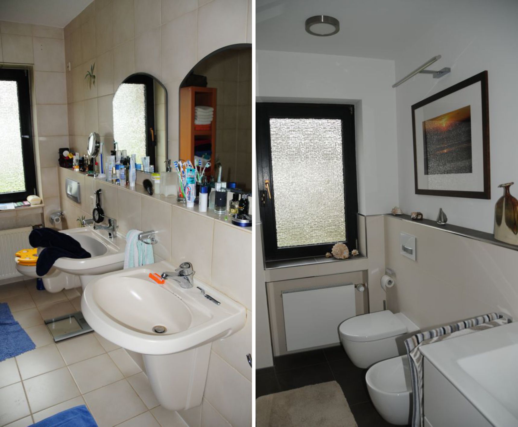 Beschreibung des Bauablaufes einer Badsanierung